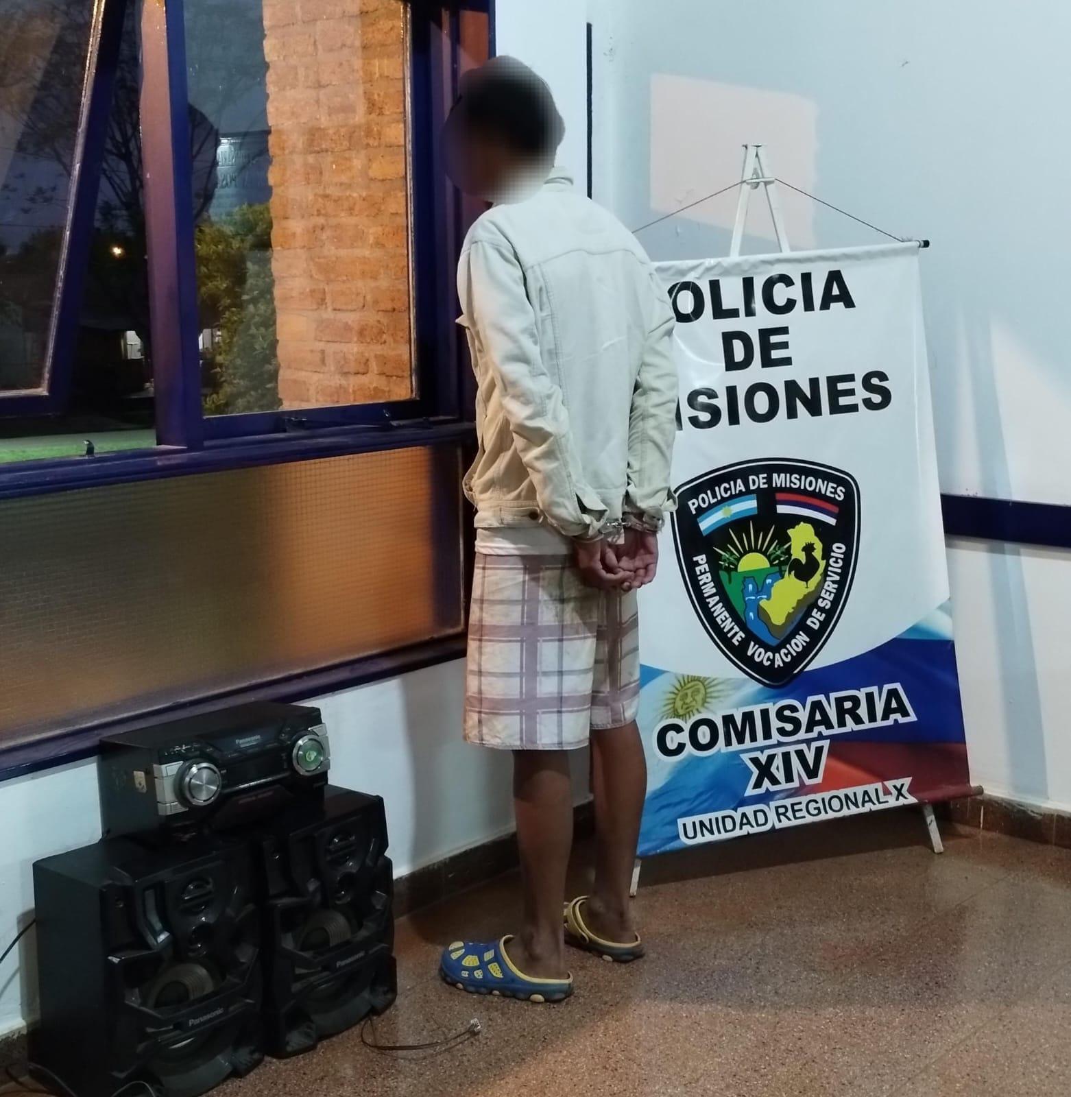 Garupá Atraparon A Un Ladrón Que Habría Picado La Pared De Una Casa